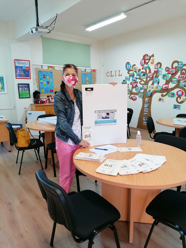 Provision of the educational material “Interactive Talking Wall” for ...