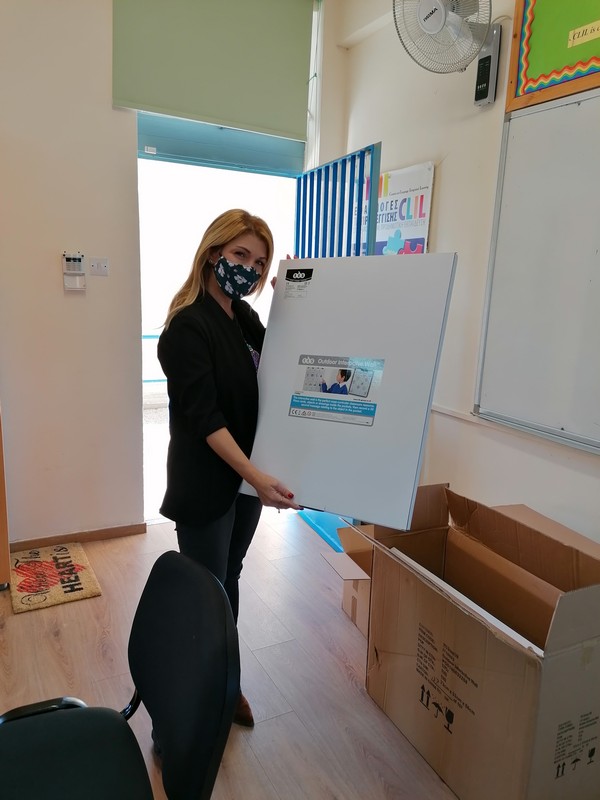 Provision of the educational material “Interactive Talking Wall” for ...